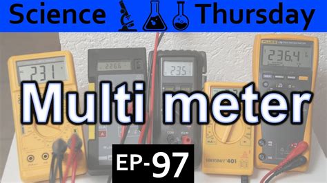 Multimeter Explained Science Thursday Ep YouTube