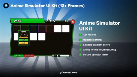 Anime Simulator Ui Kit Builtbybit