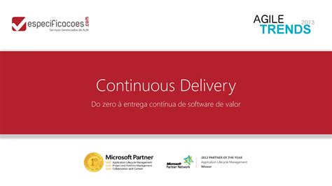 Continuous Delivery Agile Trends 2013 Ppt