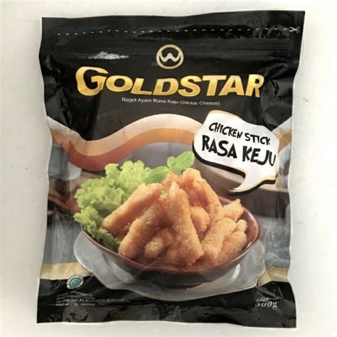 Jual Goldstar Stiki Cheese Stik Nuget Naget Stik Nugget Keju 500 Gr Frozen Food Shopee