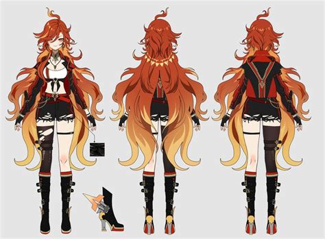 Mavuika Genshin Impact Drawn By Haze Ohw G Danbooru