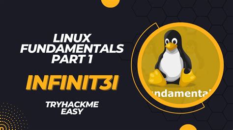 Thm Linux Fundamentals Part 1 Youtube