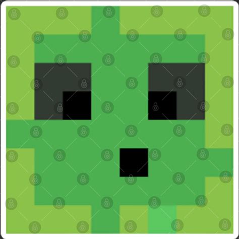 Minecraft Slime Head House Flags Sold By Designbymg Sku 113556382