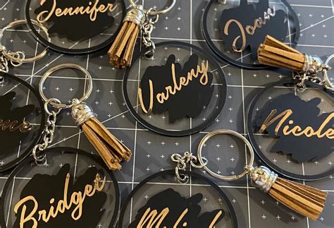 Keychain Design Acrylic