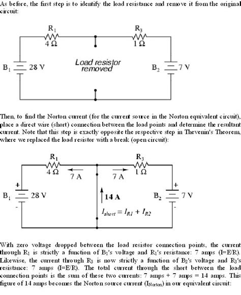 Electrical And Electronics Engineering Nortons Theorem