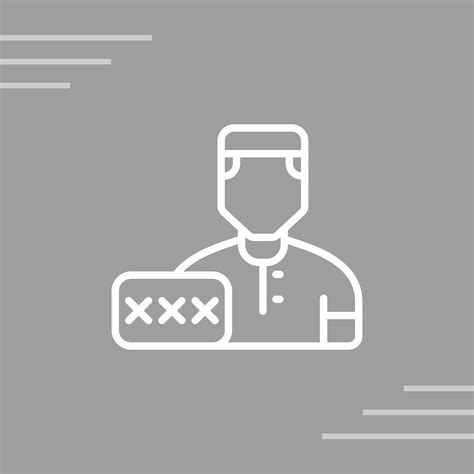 User Password Vector Icon 37216830 Vector Art At Vecteezy