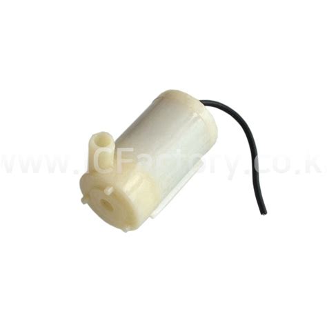 Dc3v 5v 소형 수중 펌프 모터수도 펌프 모터 수평거치 Icf0833 아이씨팩토리