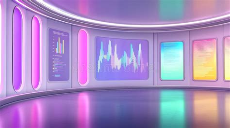 Graph Charts For Performance Metrics Business Analysis Using Digital Data Visualization Stock