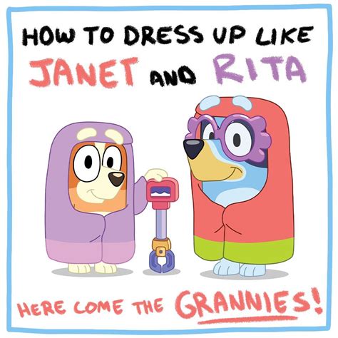 Bluey Bluey And Bingo Characters Dressed As Grannies Giochi The Best The Best Porn Website