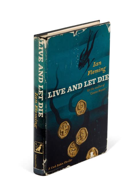 Fleming Live And Let Die 1955 First American Edition James