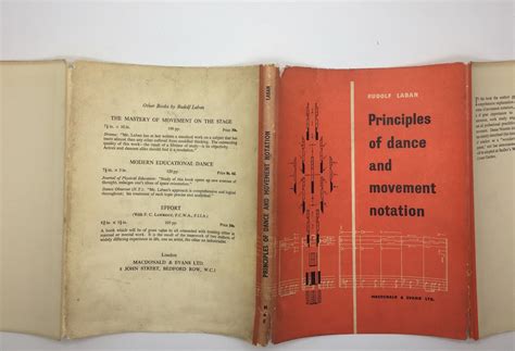 PRINCIPLES OF DANCE AND MOVEMENT NOTATION By LABAN Rudolf 1956 Any Amount Of Books