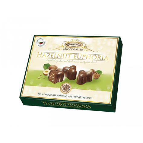 Шоколадови Бонбони Лешникова Еуфория Славянка 190гр ᐉ Бързо и лесно