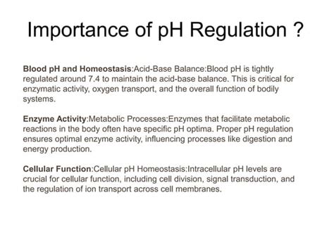 Ph Buffer And Henderson Hasselbalchs Equation Pptx