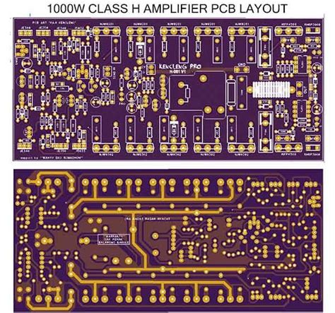 44 Class H Power Amplifier Schematic Diagram Teknocoba