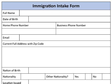 Intake Forms Editable Pdf Forms