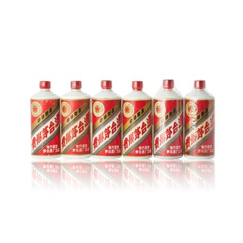 1986年 “五星牌”贵州茅台酒 地方国营 1986 Kweichow Five Star Moutai 6 Bt50