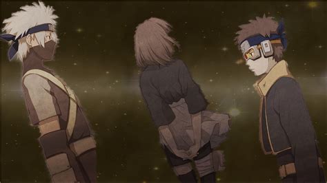 Naruto Shippuden Uchiha Obito Kakashi Hatake Rin X Wallpaper High