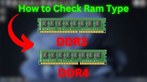 How To Check The Ram Type Ddr3 Or Ddr4 In Windows 11 Youtube