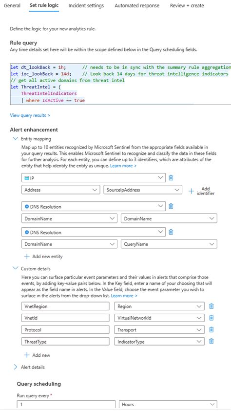 Detect Suspicious Dns Requests Using Azure Dns Security Policy And Sentinel Summary Rules Pit