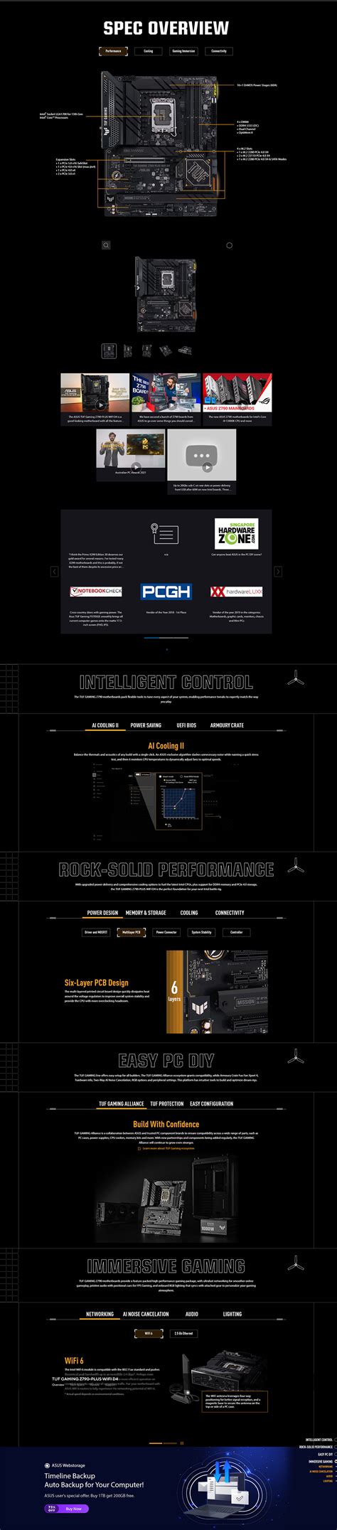 Asus Tuf Gaming Z Plus Wifi D Review Vmodtech Com Review Overclock