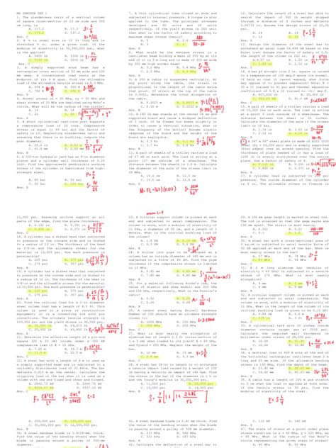 Md In House Set 1 4 1 Download Free Pdf Strength Of Materials Youngs Modulus
