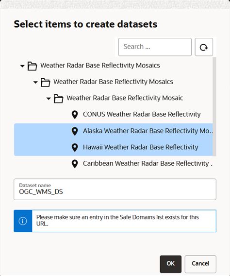Creating An Ogc Wms Dataset