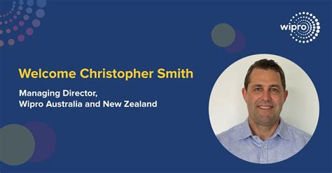wipro on linkedin we re excited to welcome christopher smith to the
