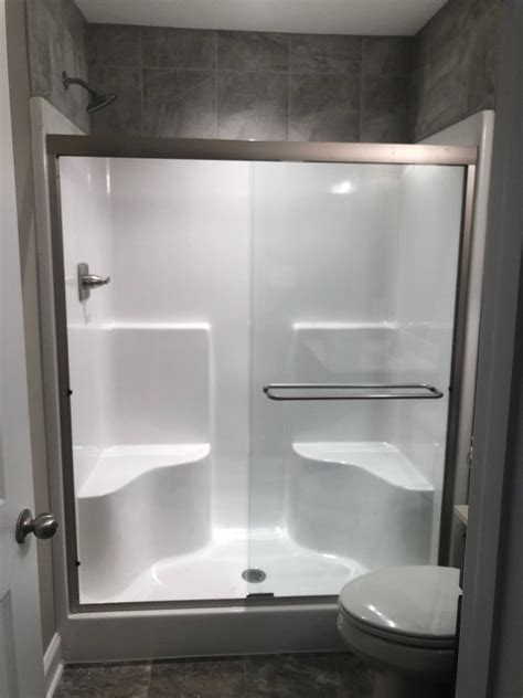 Small Bathroom Shower Insert At Bertha Arrington Blog