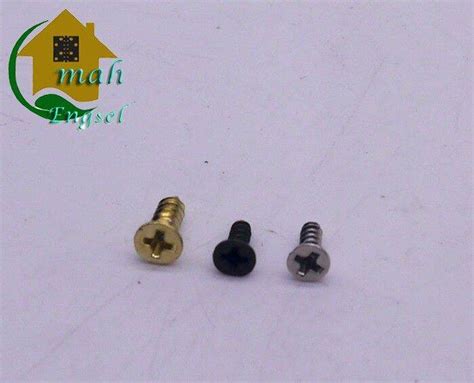 100pc Sekrup Skrup Mini 4 X 5 Mm Screw Skrup Kecil Untuk Kunci Box 3