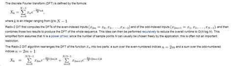 C Understanding And Implementing The Fast Fourier Transform