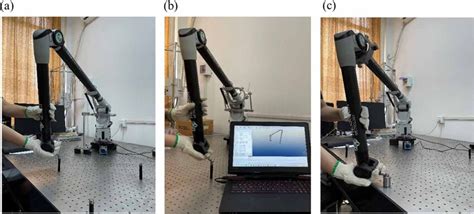 Experimental Setup For Multi Points Calibration With A Joint 1 Fixed