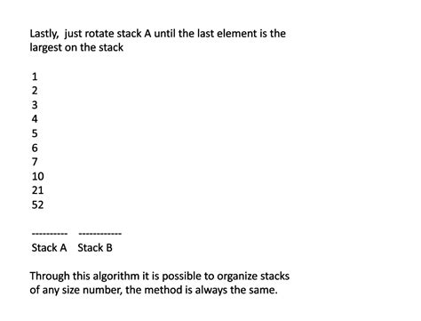 github duarte3333 push swap the goal of this project is to create a highly efficient sorting