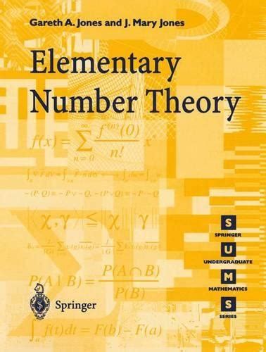 Книга elementary number theory Гарет А Джонс купити за ціною 1944