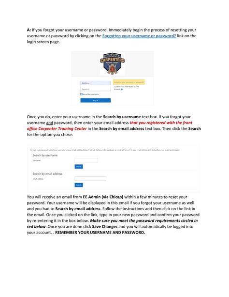 Moodle Log In Issues Mid America Carpenters Regional Council