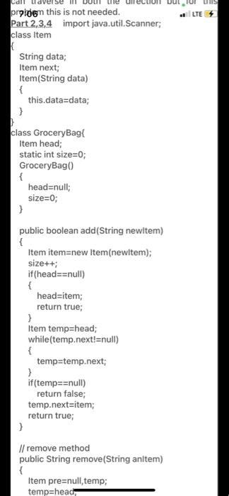 Solved Java Data Structure The Previous Hw Is In The Pics