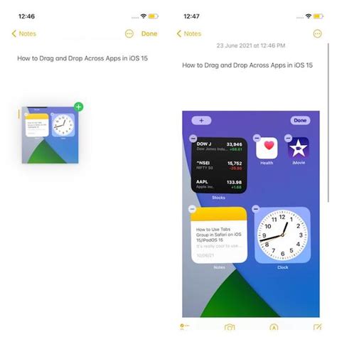How To Drag And Drop Files Between Apps In IOS Guide Beebom