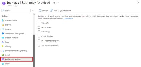 服务发现复原能力（预览版） Azure Container Apps Microsoft Learn