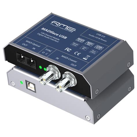 Rme Diace Usb Audio Interface 4 X Adat Spdif I O Headphones