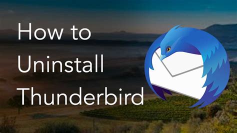 How To Uninstall Thunderbird On Mac Nektony