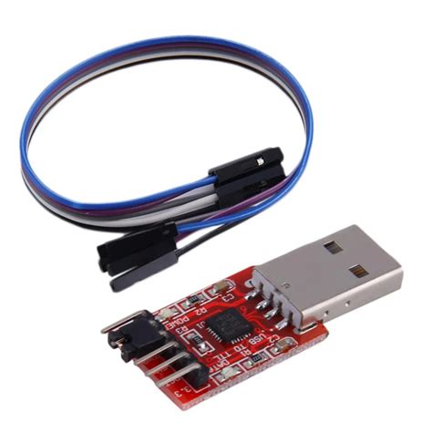 Hot USB To TTL UART PIN Module Serial Converter CP STC PRGMR Free Cable Wholesale Drop