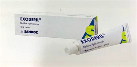 Exoderil Cream 15g Nafifine Hcl Sandoz Wang Kee