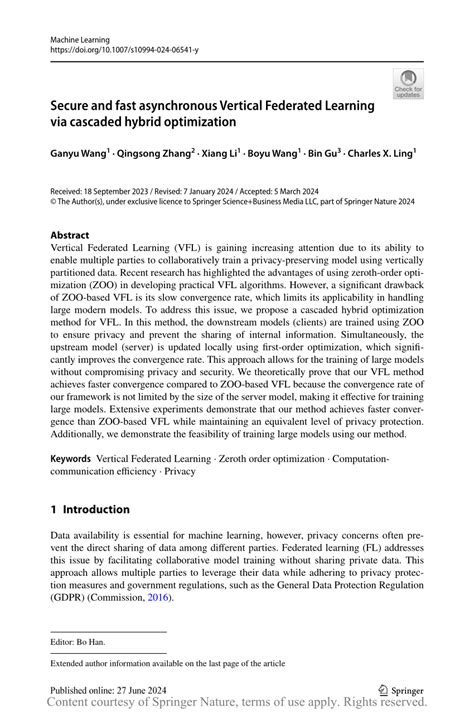 Secure And Fast Asynchronous Vertical Federated Learning Via Cascaded Hybrid Optimization
