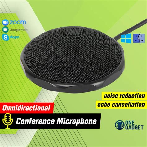 Jual Usb Mic Conference Microphone Kabel Mic Pc Mikrofon Laptop Mini U Shopee Indonesia
