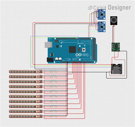 Motion Activated Sound Player With Arduino And Mpu6050 How To Guide And Editable Circuit