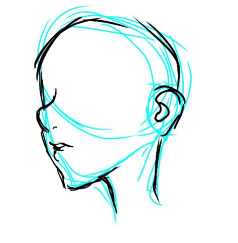 How To Draw A Side Face Of A Girl Anime Art Amino
