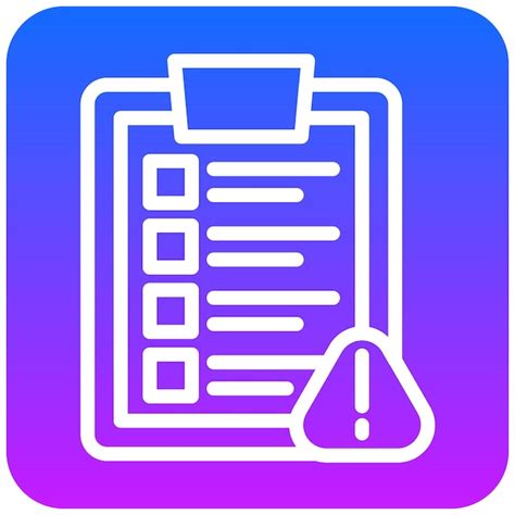 위험 평가 아이콘 프리미엄 벡터