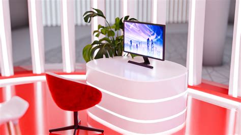 Exhibition Booth 3d Model Clean Topology Node Based Shaders 3d Model 3d Model Turbosquid 2416738