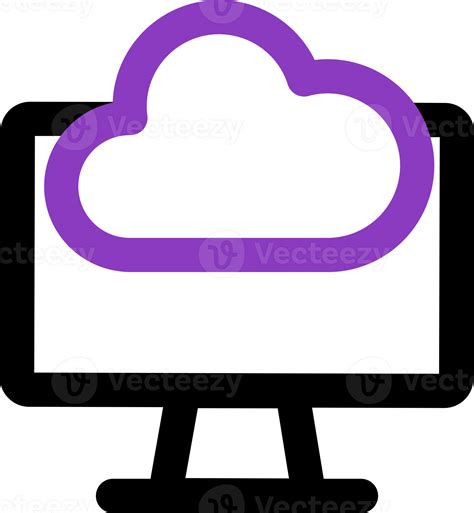 Computer Cloud Icon 15124720 Png