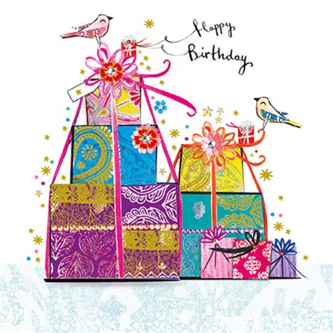 Present Stack With Birds A B Snell And Son