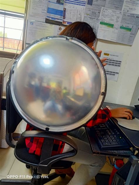 Convex Full Dome Mirror Commercial And Industrial Construction And Building Materials On Carousell